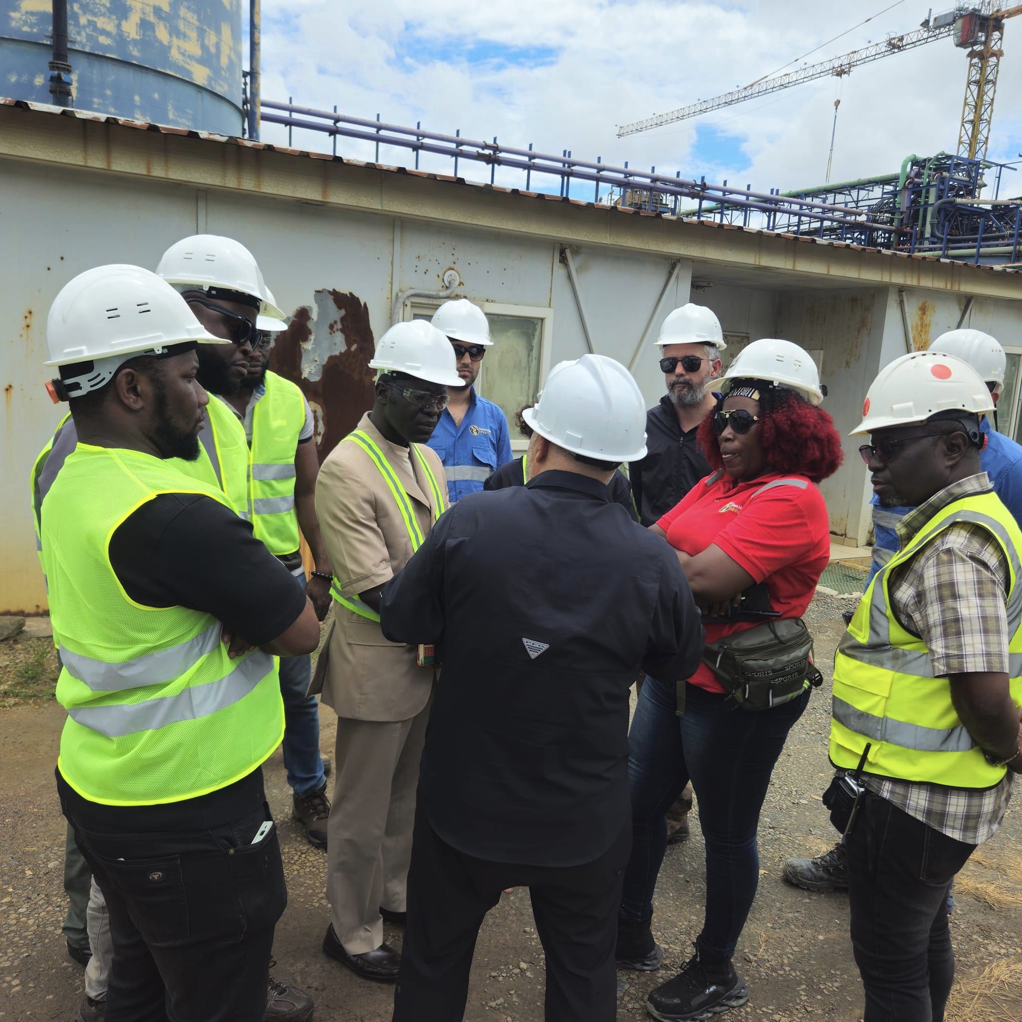 EPA Executive Director Dr. Emmanuel Urey-Yarkpawolo Leads Team to Bea Mountain Mining ...