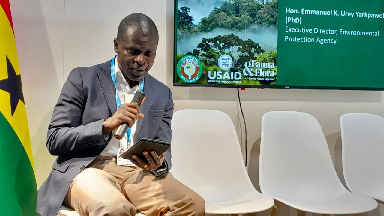 Dr. Emmanuel K. Urey Yarkpawolo Addresses Central Issues of Climate and Community Rights at COP ...