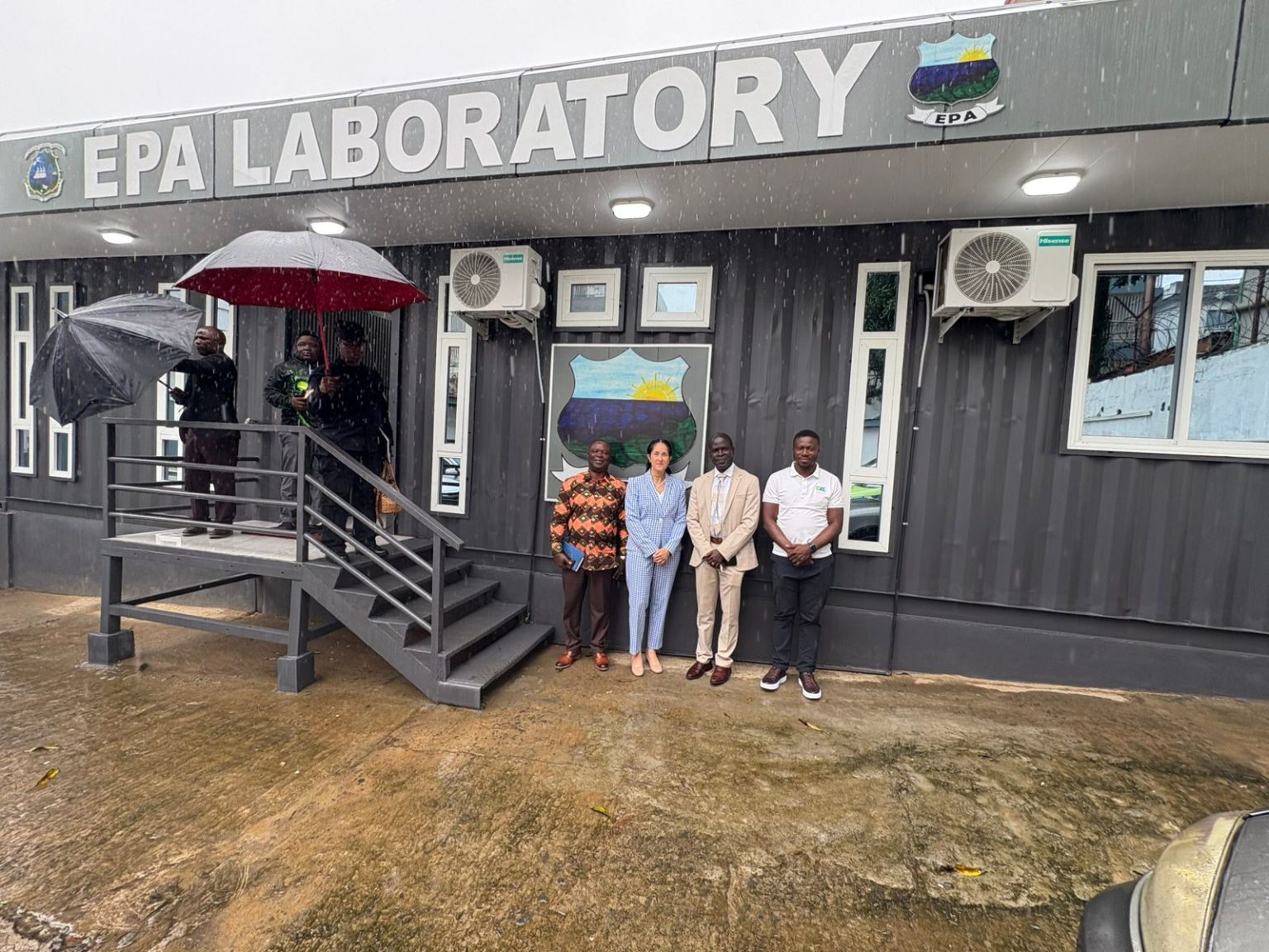 UL President Tours EPA’s New State-of-the-Art Laboratory; Dr. Urey Yarkpawolo Stresses Need for ...
