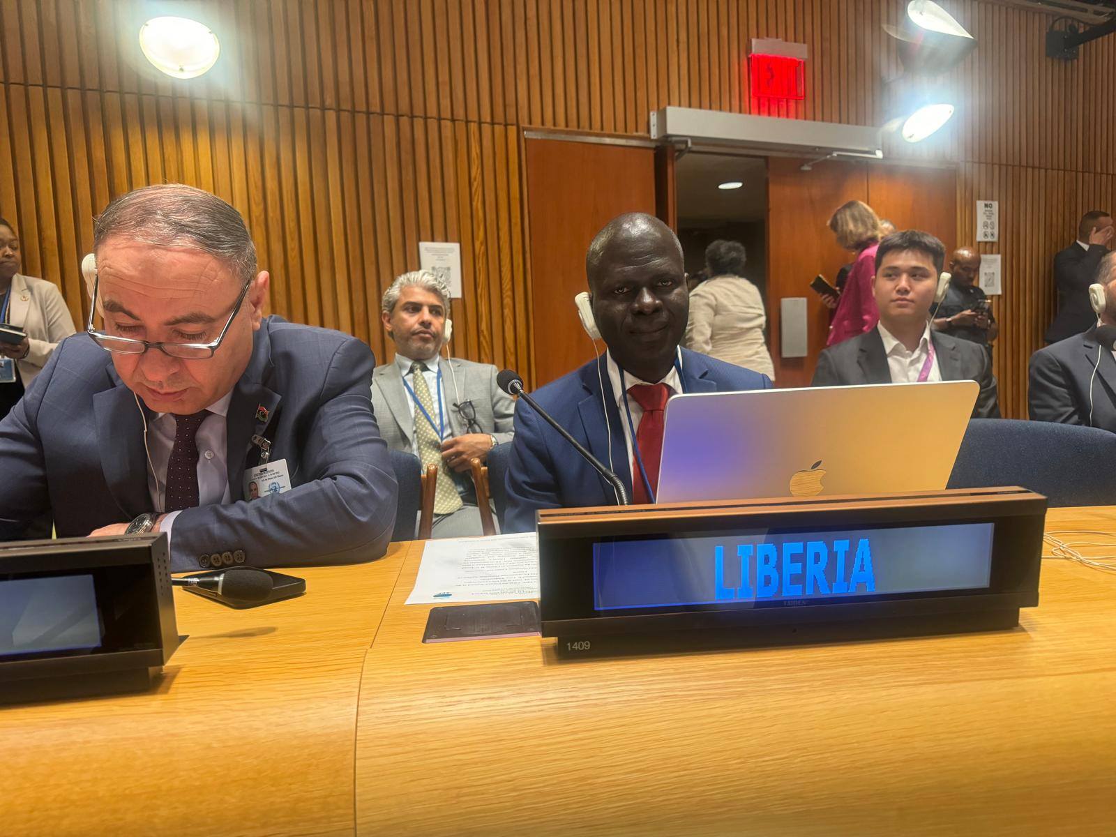 EPA Boss Urey Yarkpawolo Presents Liberia’s NDC 3.0 at UNGA Climate Summit – Liberia ...